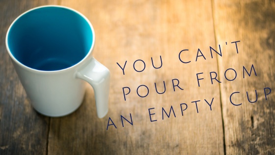 You Cannot Pour from an Empty Vessel… – Onward To Perfection.com