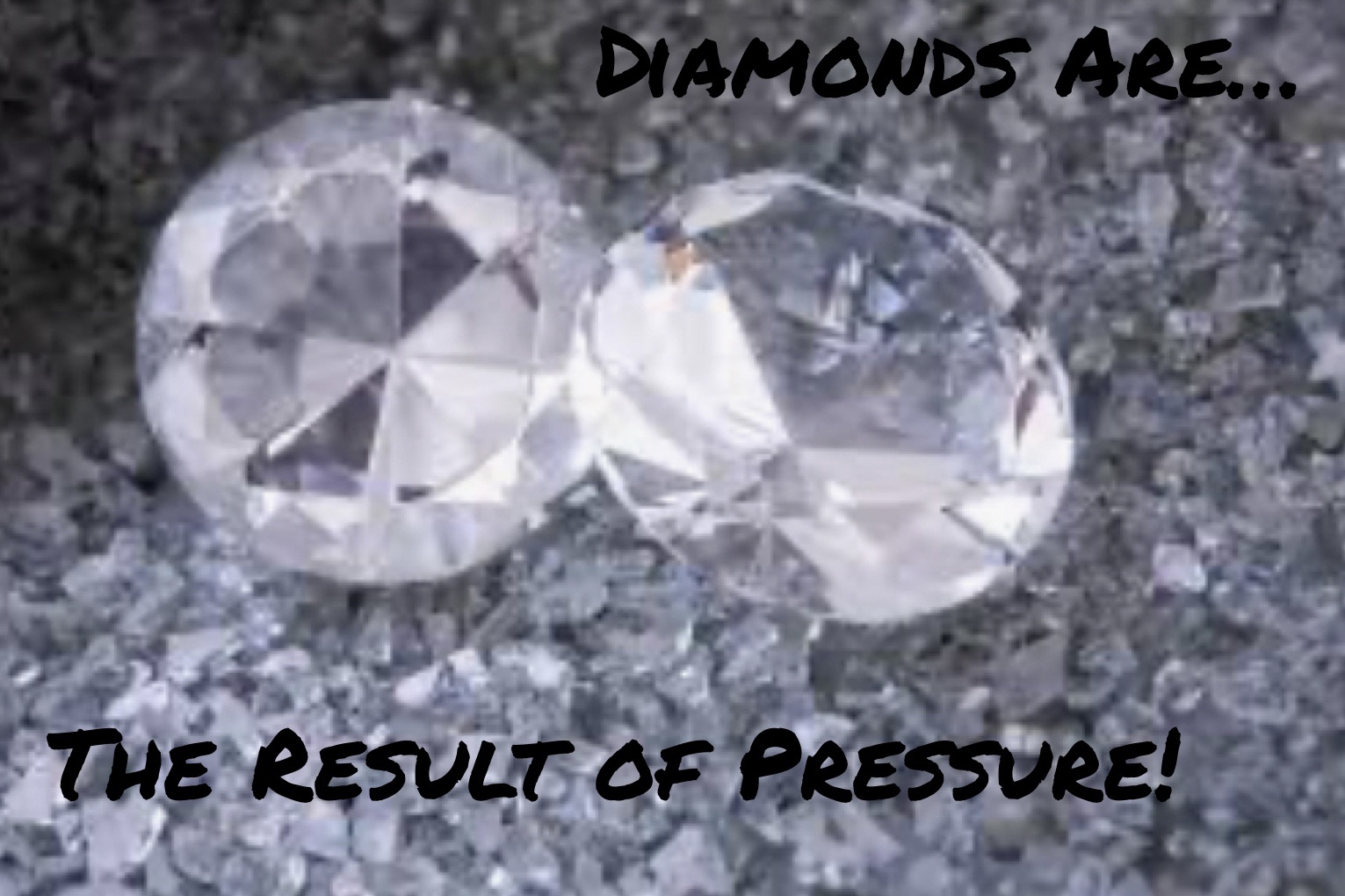 Pressure Makes Diamonds… – Onward To Perfection.com